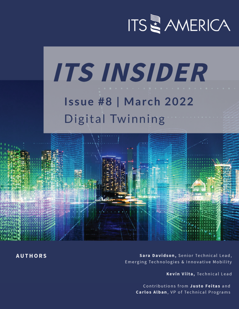 Insider Issue #8: Digital Twinning - ITS America