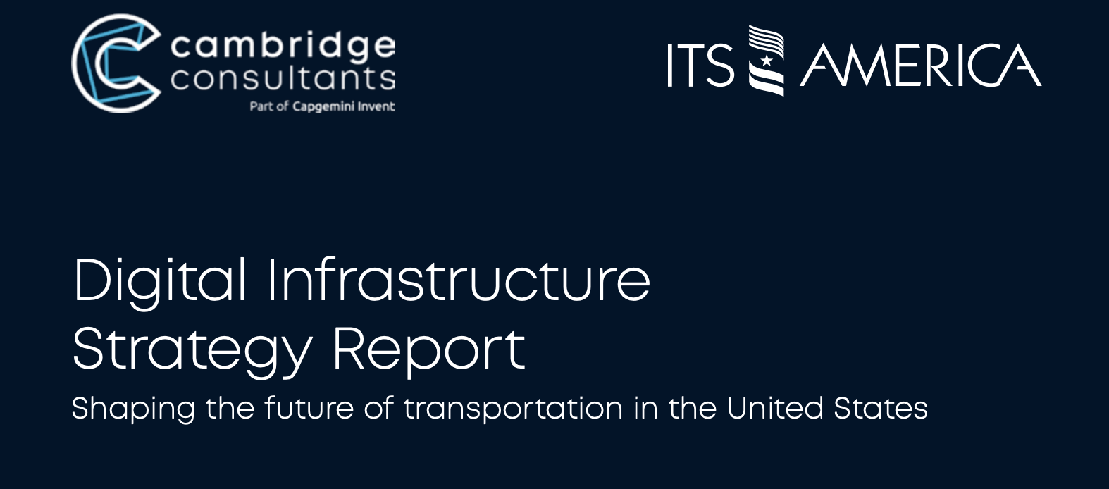Digital Infrastructure Strategy Report - ITS America