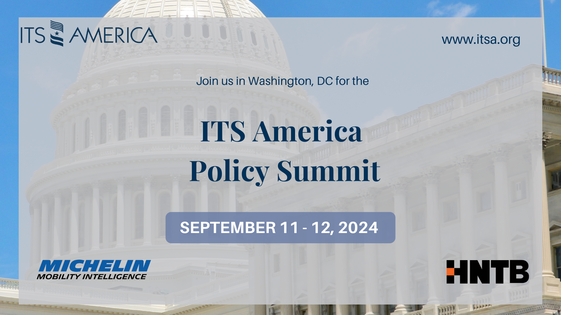 ITS America’s Inaugural Policy Summit - ITS America